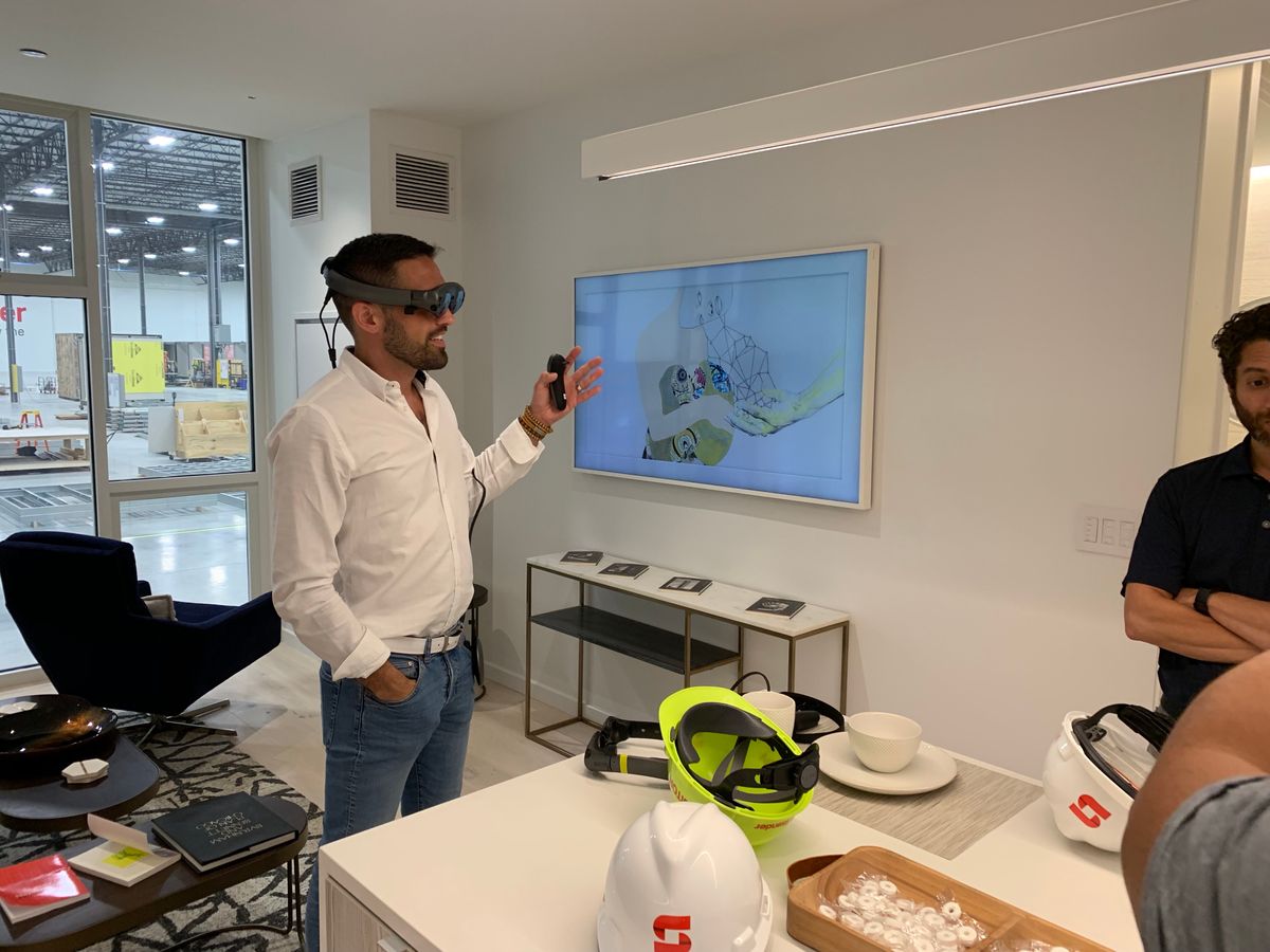 Skender Modular Units + VIM Augmented Reality App | AEC+tech